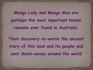 Australia's ancient past | PPTX