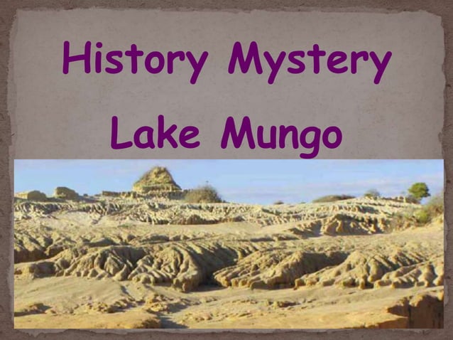 Australia's Ancient Past | PPTX