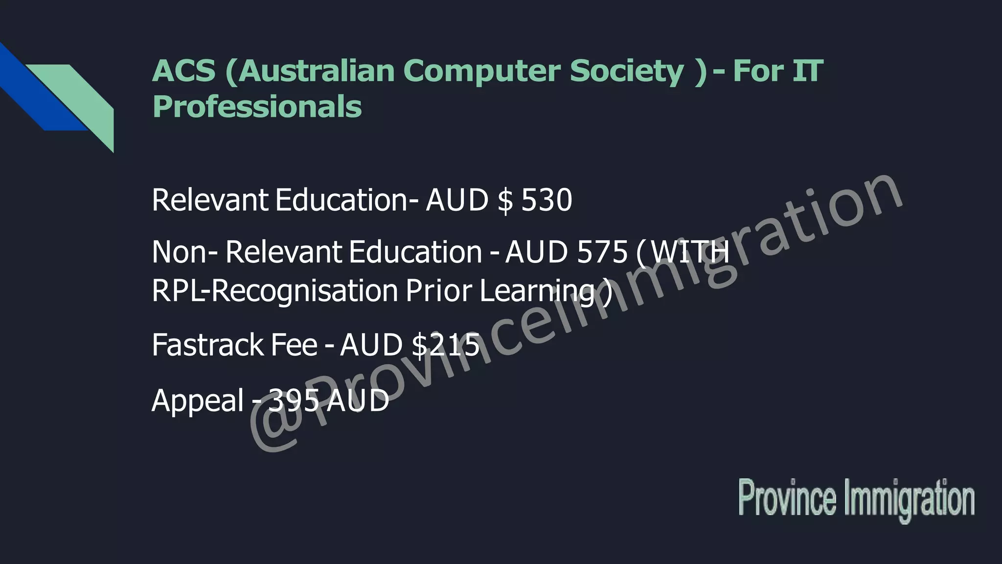 Australia Skill Assessment | PPTX