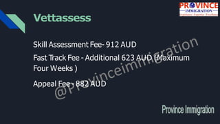 Australia Skill Assessment | PPTX