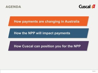 Australia's New Payments Platform - disrupting the payments model | PDF