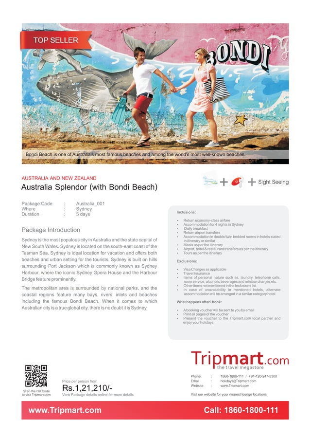 Australia Splendor with Bondi Beach | PDF