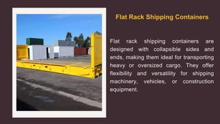 Australia's Shipping Containers_ Types and Uses.ppt | Rail Travel ...