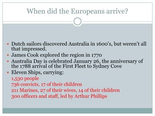 Australia’s Story | PPTX