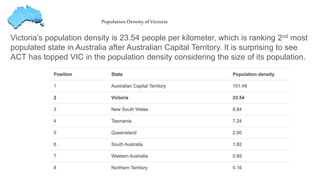 Australia states population 2021 general info | PPTX