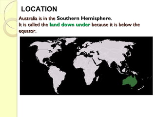 Australia, the land down under | PPT