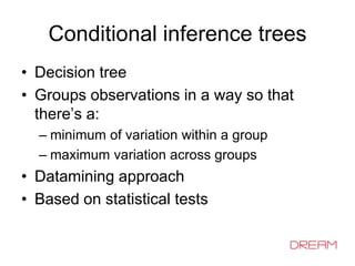 Conditional inference trees (CTREEs) in dynamic microsimulation | PPT