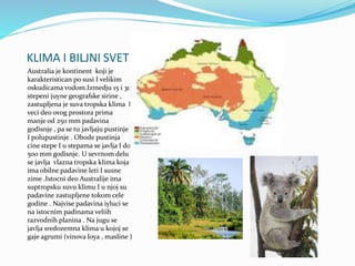 Australija i okeanija | PPTX