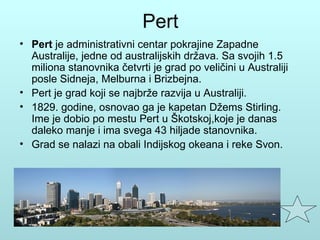 Australija- Peđa Pavić- Marija Cvetković | PPT