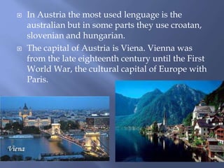 Austria | PPTX | Europe Travel | Travel Locations