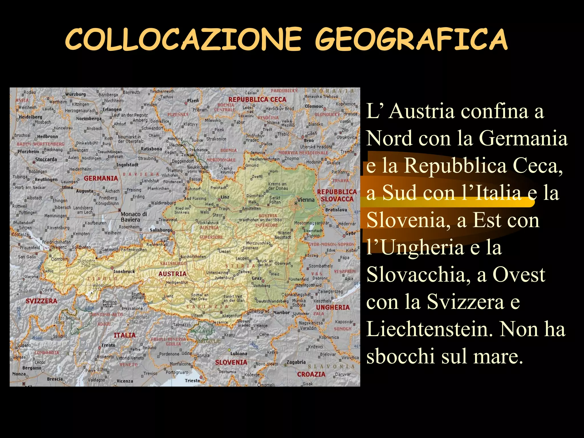 Austria geografia | PPT