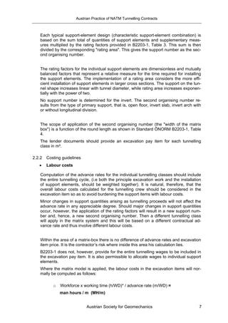 New Austrian Tunnelling Method (NATM) | PDF