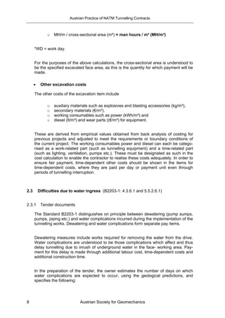 New Austrian Tunnelling Method (NATM) | PDF