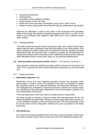 New Austrian Tunnelling Method (NATM) | PDF