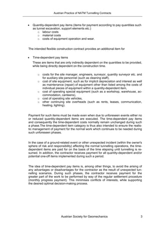 New Austrian Tunnelling Method (NATM) | PDF