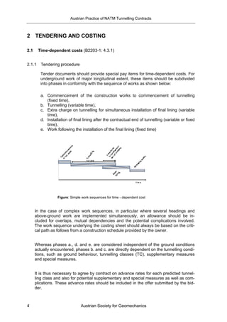 New Austrian Tunnelling Method (NATM) | PDF