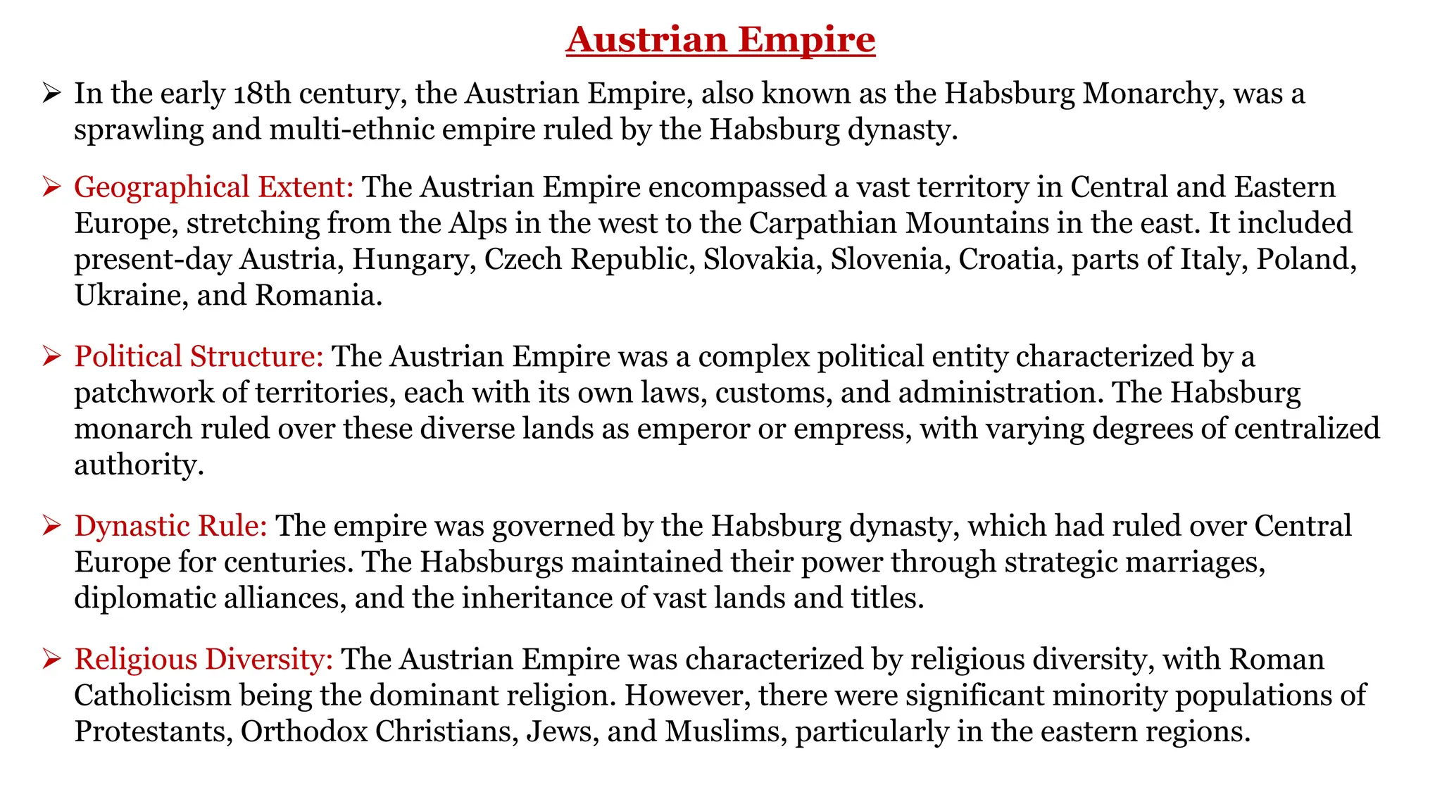 The rise of Australian empire in history | PPTX