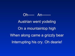 Austrian Went Yodeling | PPT