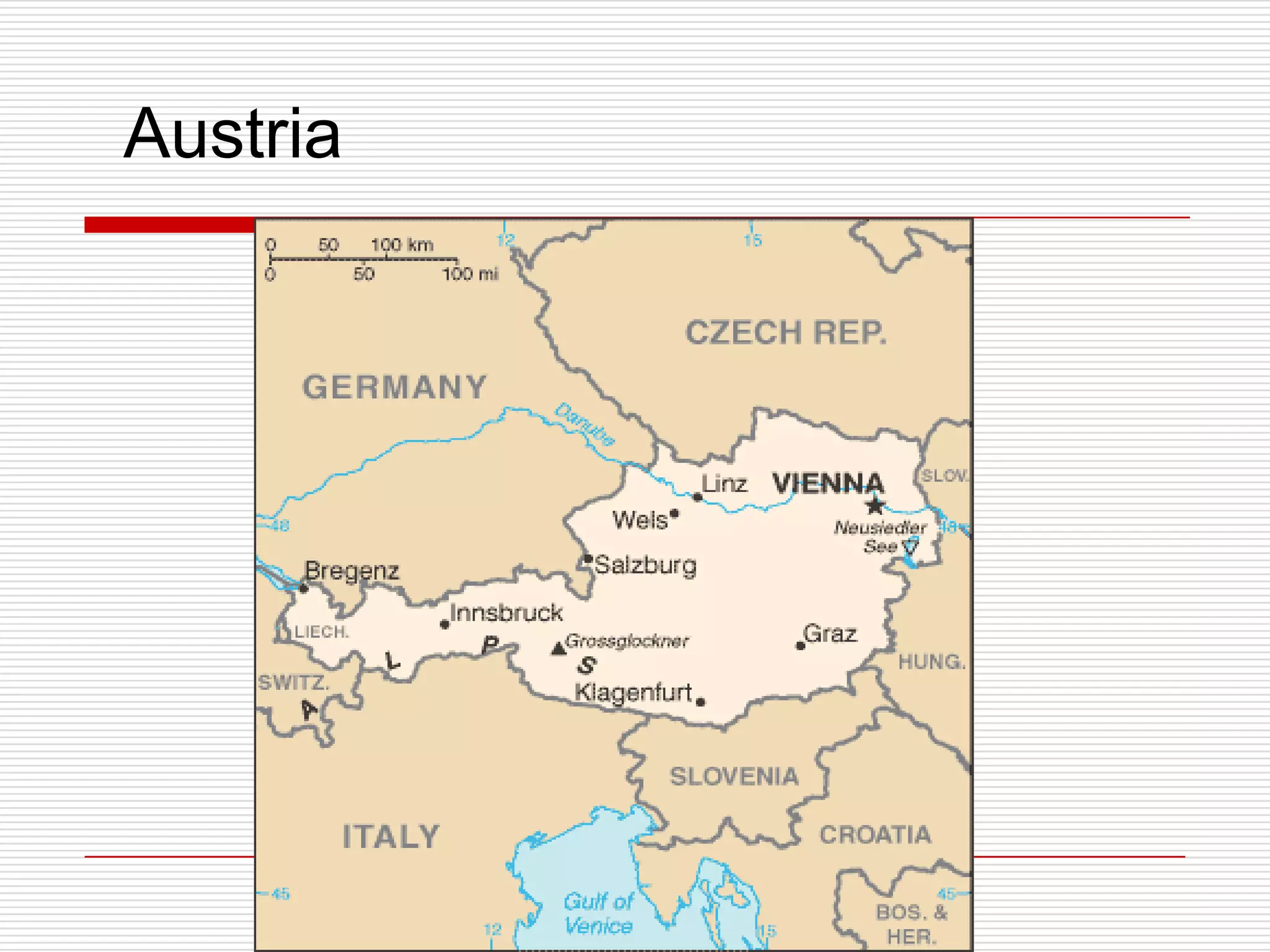 Austria Powerpoint | PPTX | Europe Travel | Travel Locations
