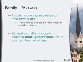 Austria Powerpoint Country | PPT
