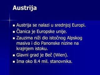 Austrija općenito. | PPSX