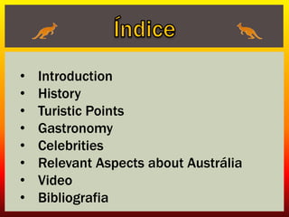 Austrália English work | PPTX | Australia and Oceania Travel | Travel ...