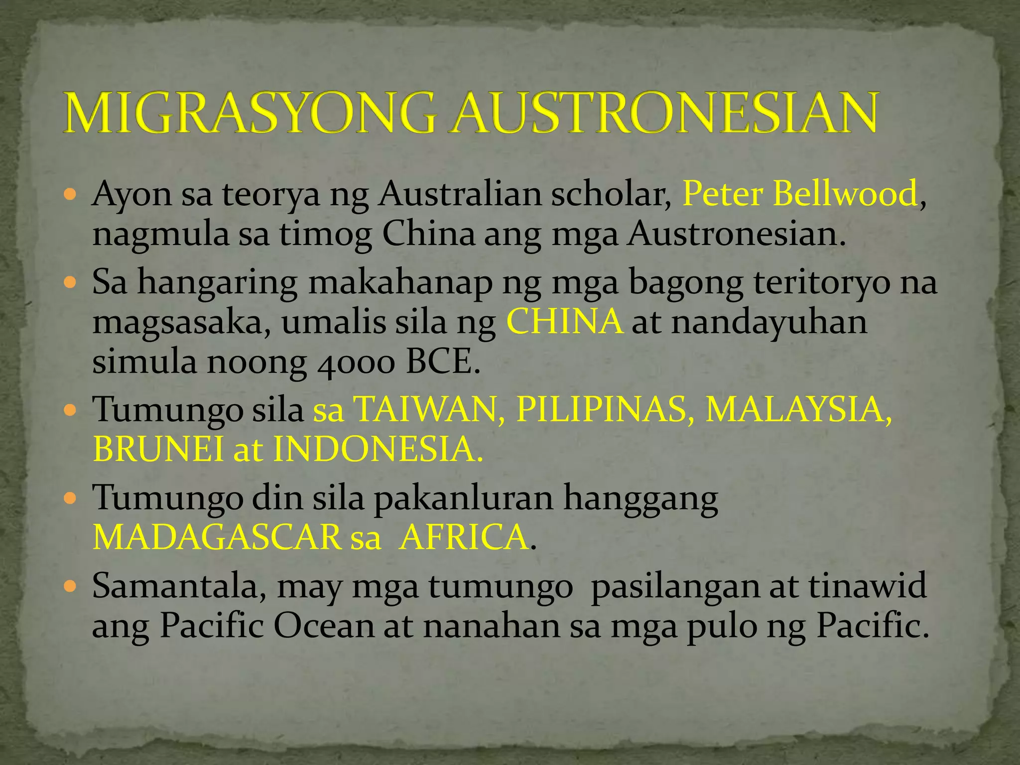 Austronesian | PPTX