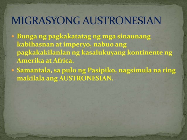 Austronesian | PPTX