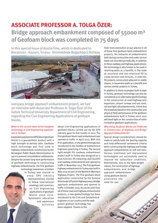 What is Geofoam EPS (Expanded Polystyrene) - Austrotherm of Turkey | PDF