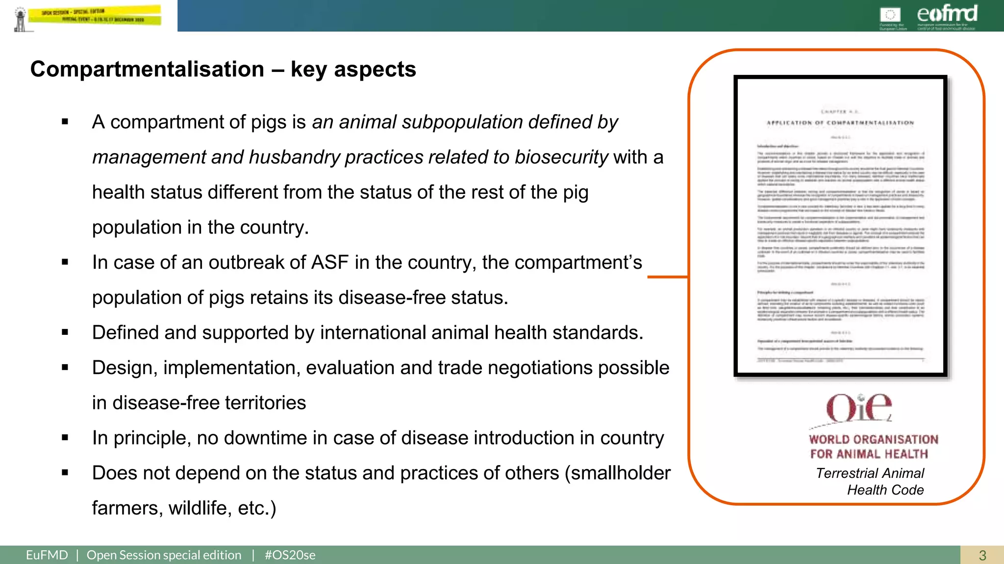 OS20 - Compartmentalization as a tool for improved resilience to TADs ...