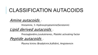 Autacoid drug prsu raipur | PPT