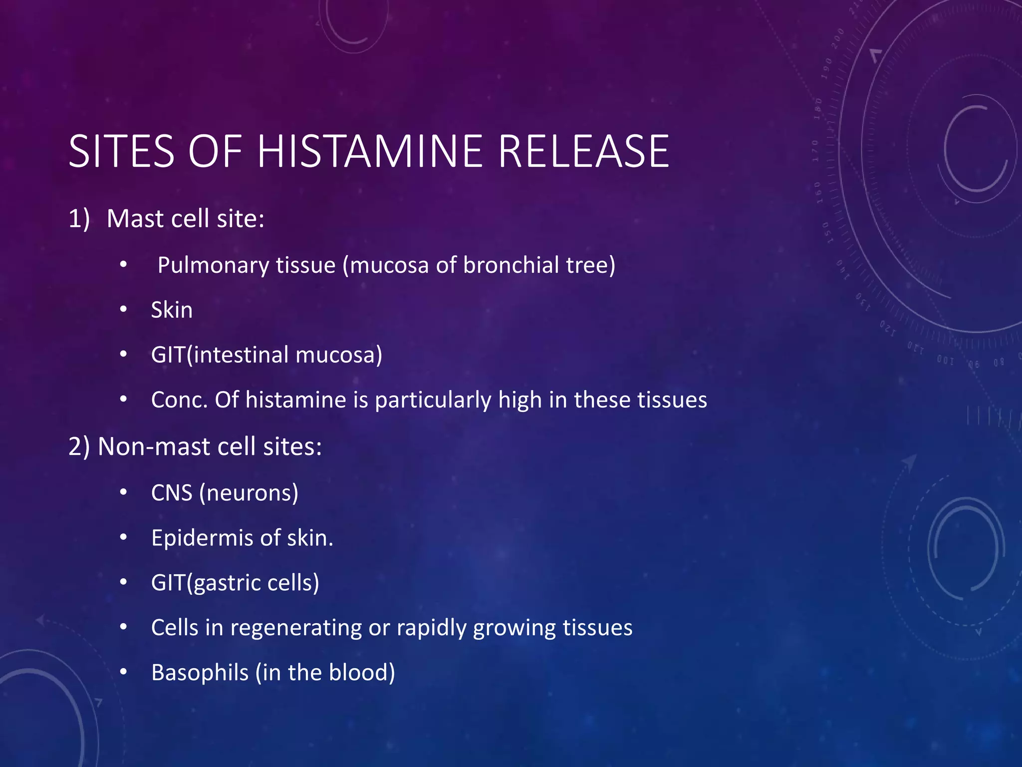 Autacoids - pharmacological actions and drugs related to them. | PPTX