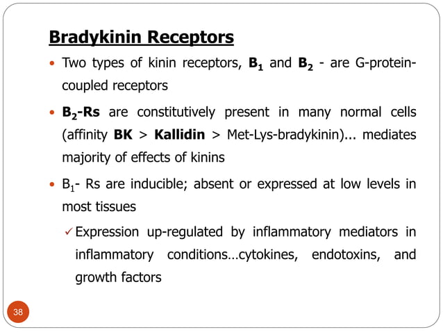 Pharmacological description of Autacoids, CHS Modified.pptx | Allergies ...