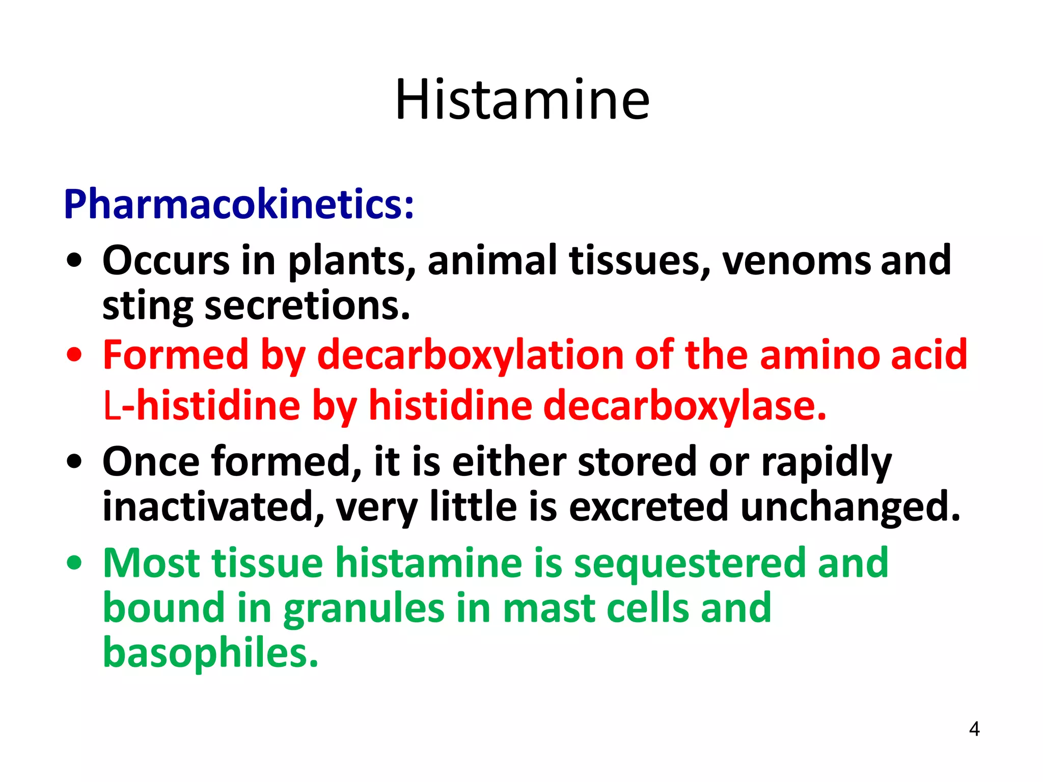 Autacoids and its related drugs | PPTX