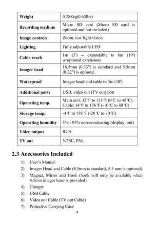 Autel Maxivideo Mv400 New User Manual | PDF