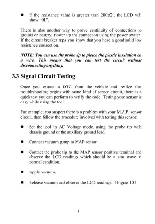 Autel Powerscan PS100 User Manual | PDF