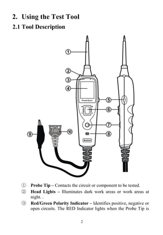 Autel Powerscan PS100 User Manual | PDF