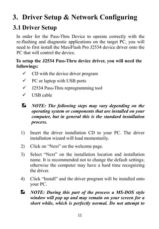 Autel j2534 maxiflash pro for maxisys ms908 manual | PDF | Computer Peripherals | Computing