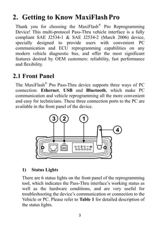 Autel j2534 maxiflash pro for maxisys ms908 manual | PDF | Computer Peripherals | Computing