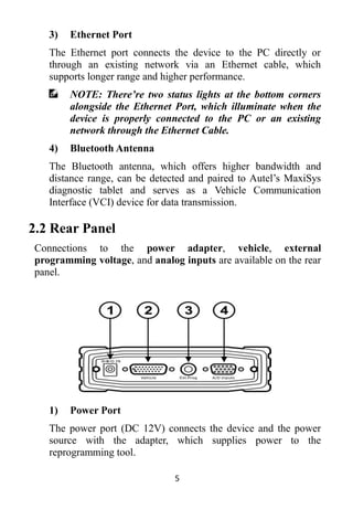 Autel j2534 maxiflash pro for maxisys ms908 manual | PDF | Computer Peripherals | Computing