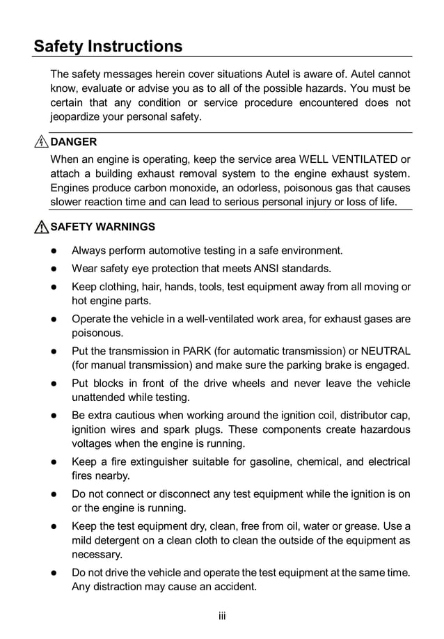 Autel MaxiPro MP808TS User Manual | PDF