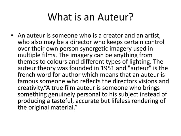 Auter | PPT