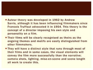 Auteur Theory | PPT