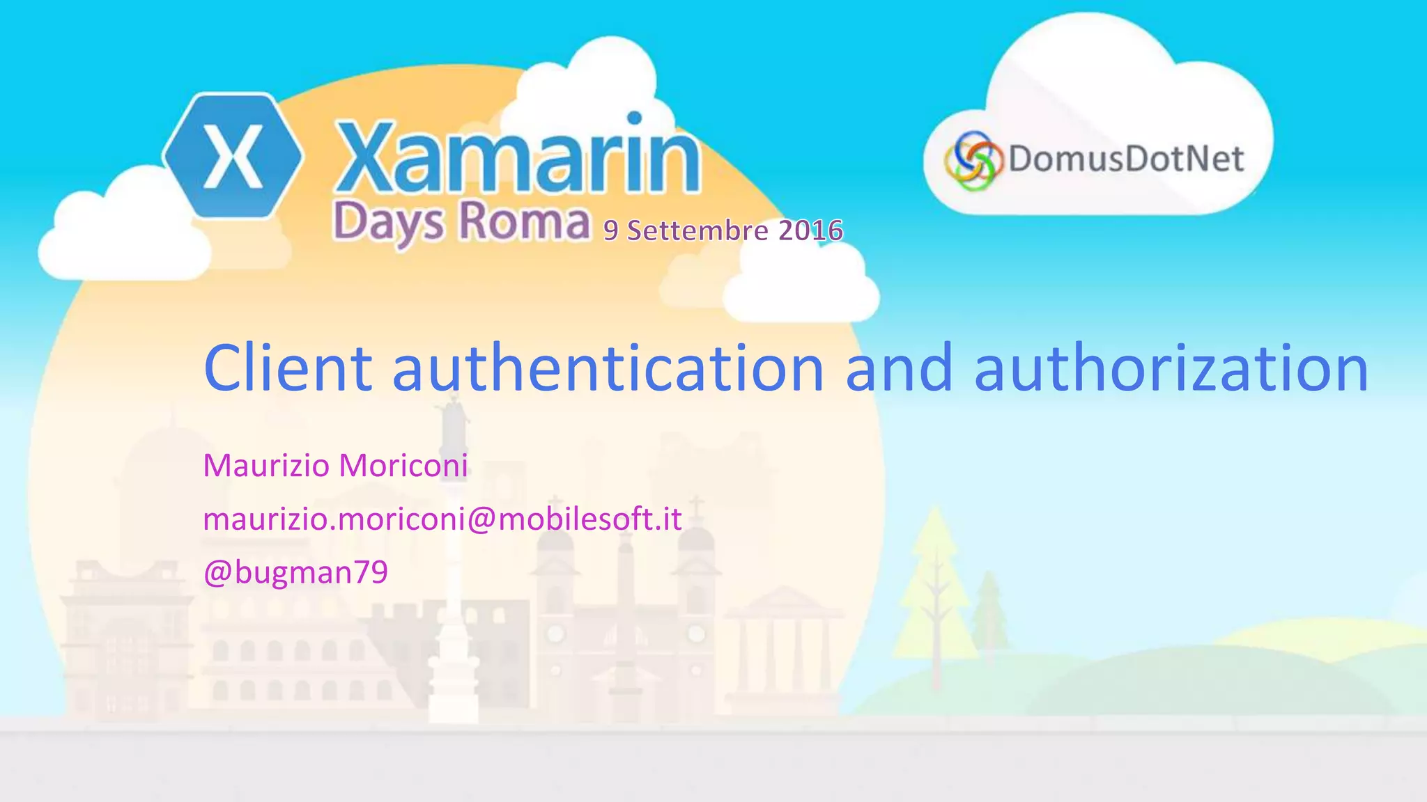 Client authentication and authorization | PPTX | Computing | Technology & Computing