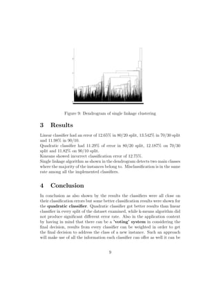 Application of pattern recognition techniques in banknote ...
