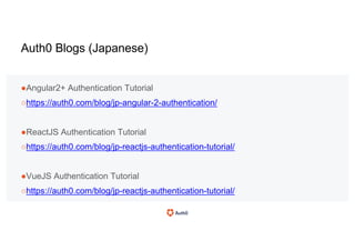 Auth0 node fest2017-workshop | PDF