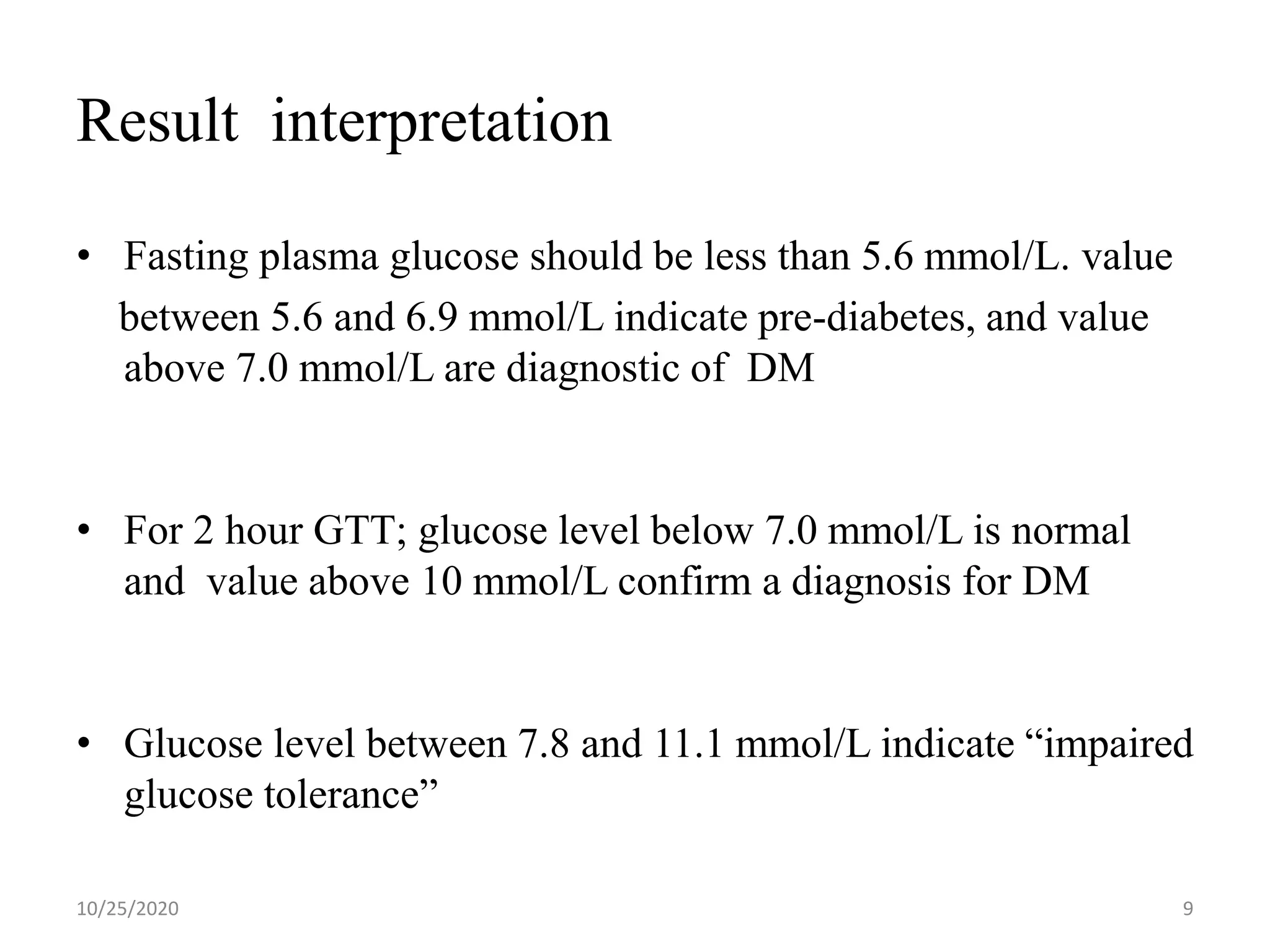 Differences between Oral glucose tolerance test and Oral glucose ...