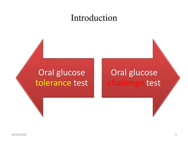 Differences between Oral glucose tolerance test and Oral glucose ...