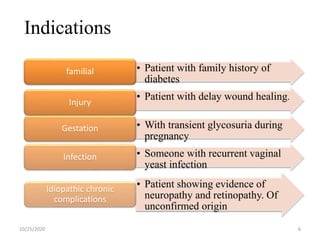 Differences between Oral glucose tolerance test and Oral glucose ...