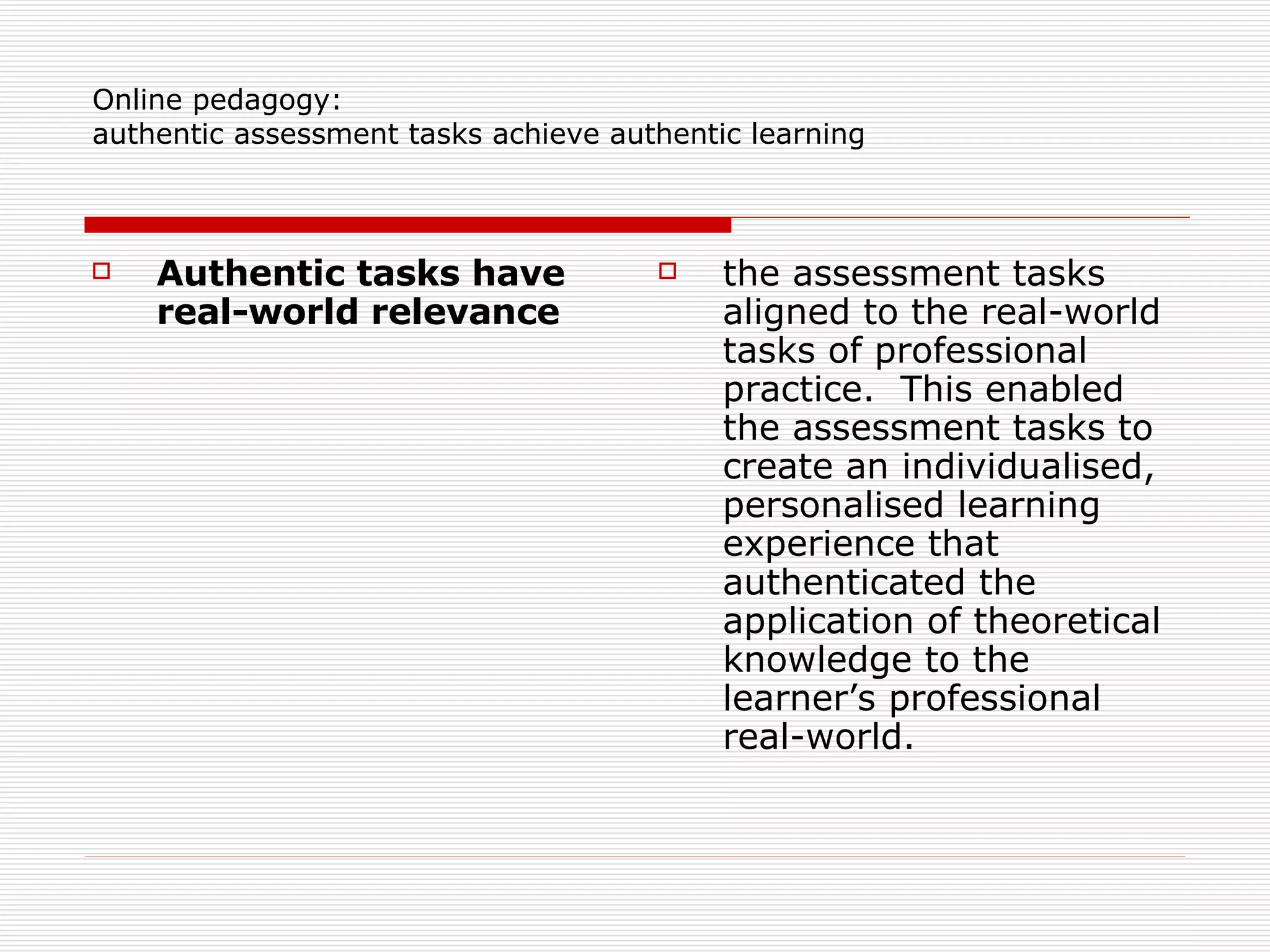 Authentic Assessment | PPT